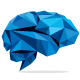 Polygon Brain Logo, Logo Templates | GraphicRiver