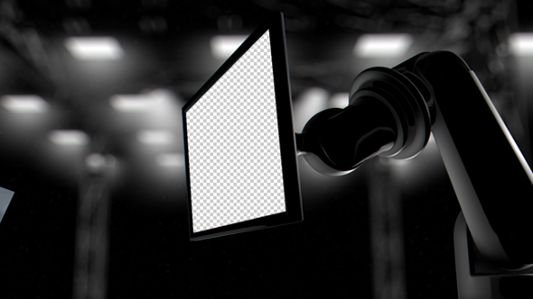 Industrial Robots Transition, Motion Graphics | VideoHive