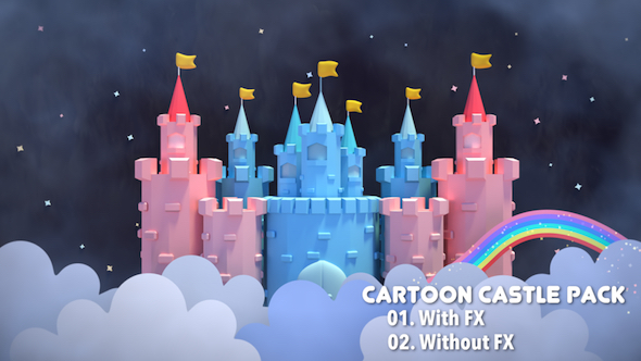 Cartoon Castle Pack, Motion Graphics | VideoHive