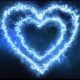 Blue Heart Love Background, Motion Graphics | VideoHive