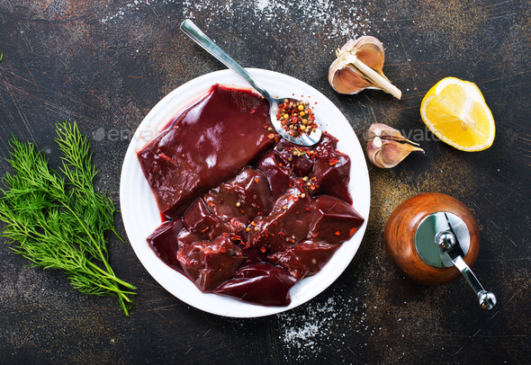 raw liver Stock Photo by tycoon101 | PhotoDune