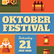 October Festival Flyer, Print Templates | GraphicRiver