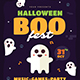 Halloween Boo Fest Flyer, Print Templates | GraphicRiver