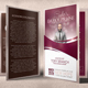 Leader's Day of Praise Church Program Template, Print Templates ...
