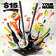 Sushi Time Promotion Flyer, Print Templates | GraphicRiver