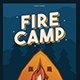 Fire Camp Flyer, Print Templates | GraphicRiver
