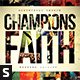 Champions of Faith CD Album Artwork, Print Templates | GraphicRiver