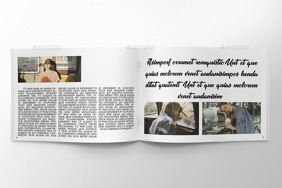 Blog Magazine, Print Templates | GraphicRiver