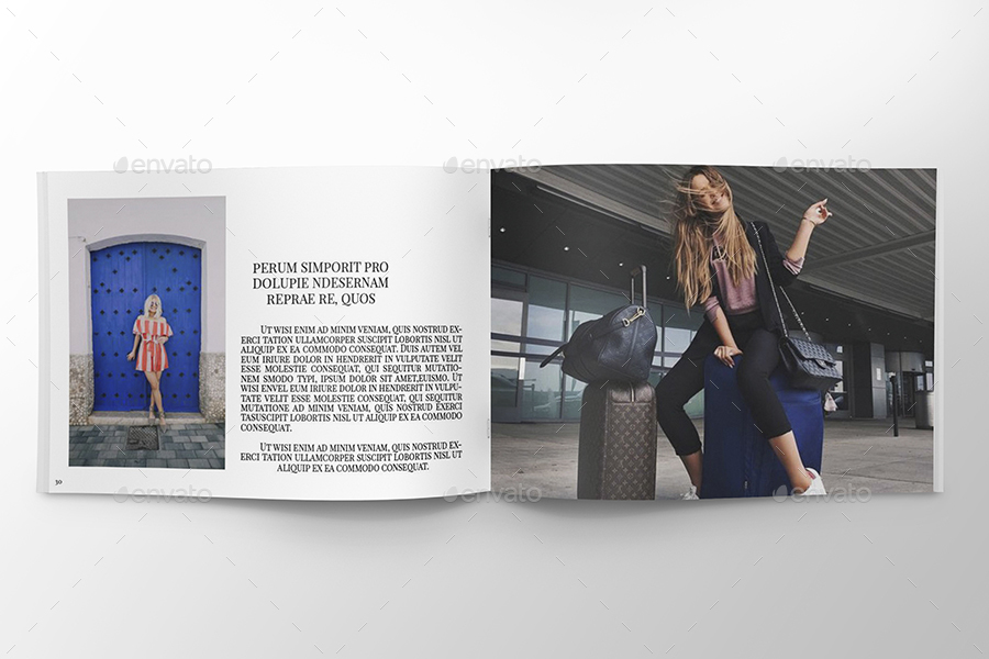 Blog Magazine, Print Templates | GraphicRiver
