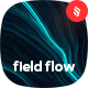 Neon Field Flow Backgrounds, Graphics | GraphicRiver