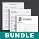 Resume Bundle, Print Templates | GraphicRiver