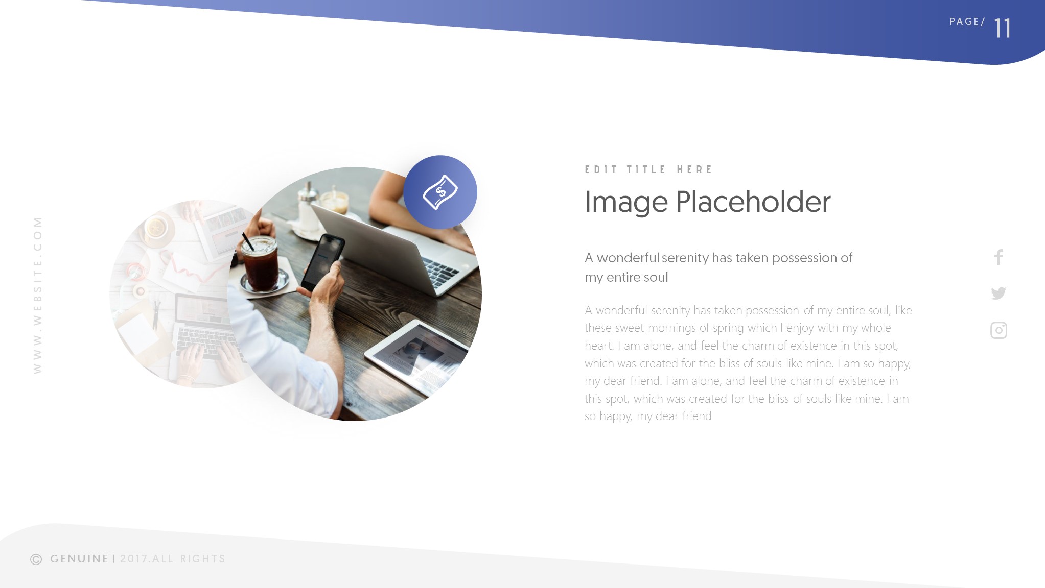 Genuine Business Presentation, Presentation Templates | GraphicRiver