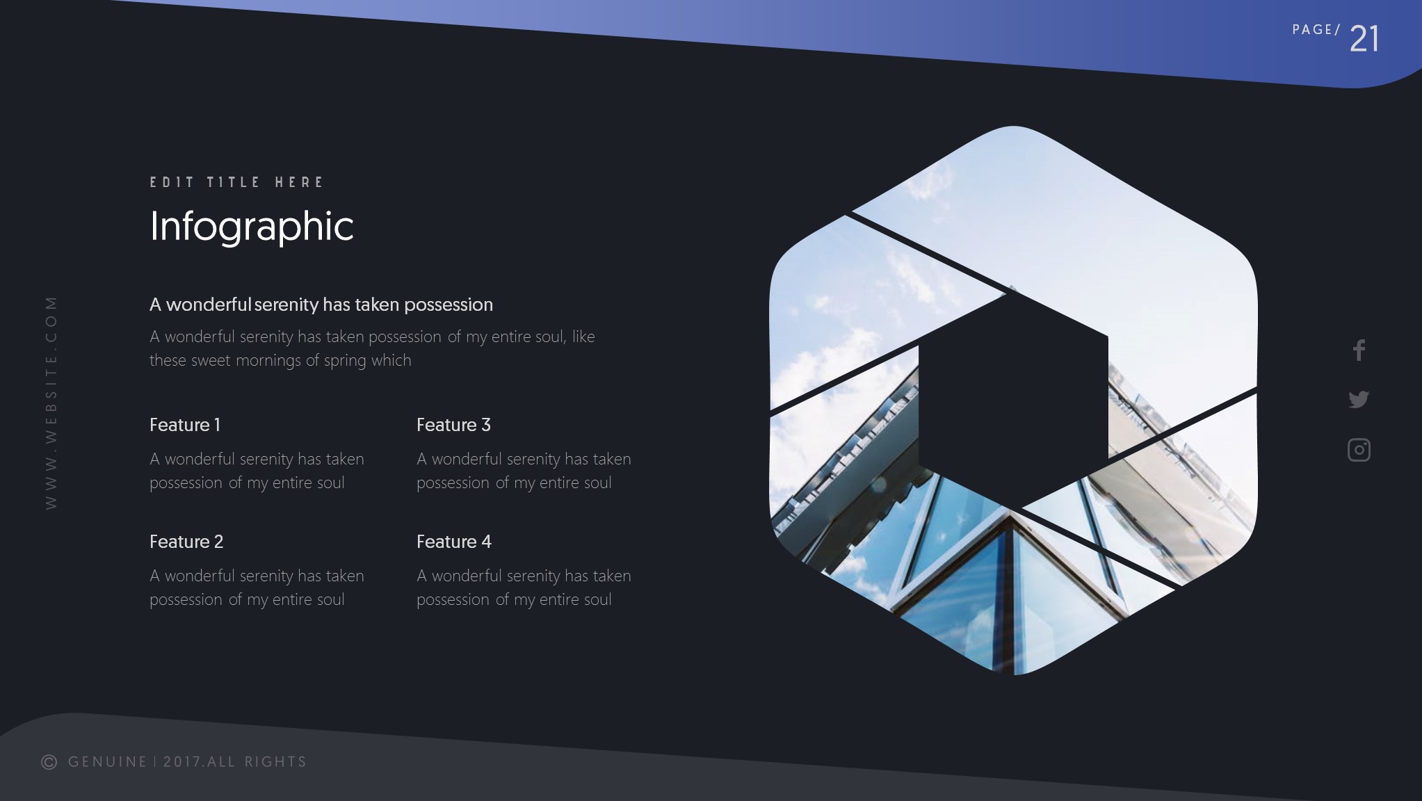Genuine Business Presentation, Presentation Templates | GraphicRiver
