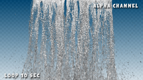 Waterfall Alpha Loop 2, Motion Graphics | VideoHive