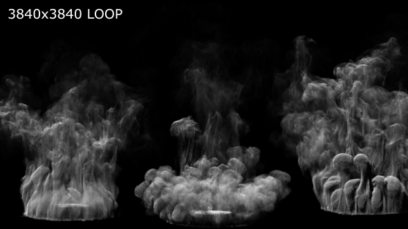 Smoke Rising Fast High Detailed, Motion Graphics | VideoHive