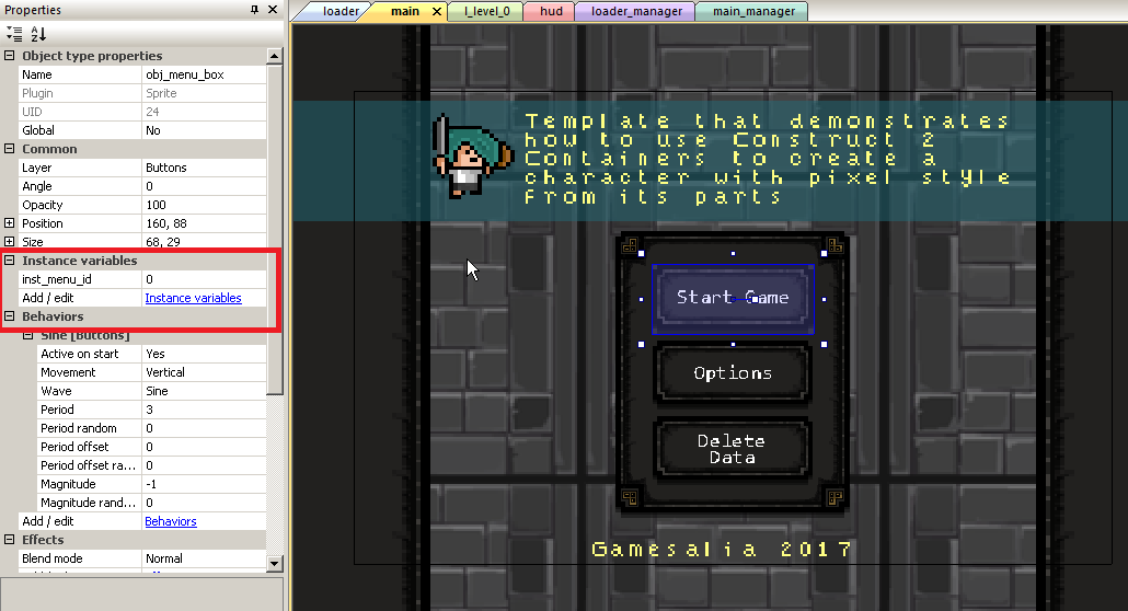 Character Container Template - Desktop Edition by UlisesFreitas ...
