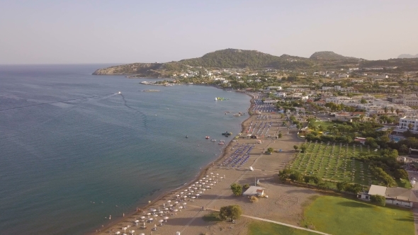 Aerial View of Resort Area, Stock Footage | VideoHive