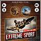 Extreme Sport Flyer / Poster, Print Templates | GraphicRiver