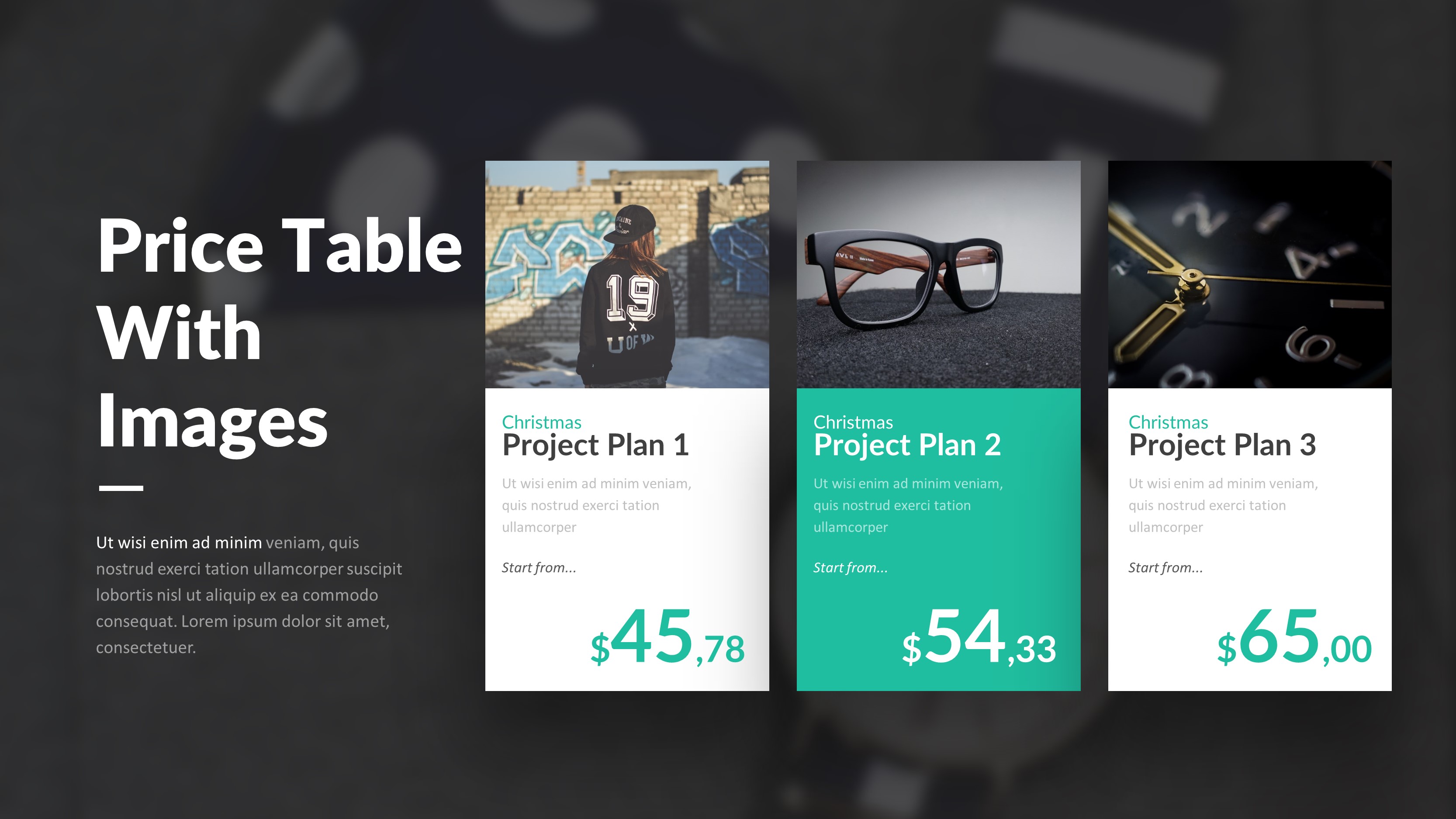Price Table PowerPoint Template, Presentation Templates | GraphicRiver