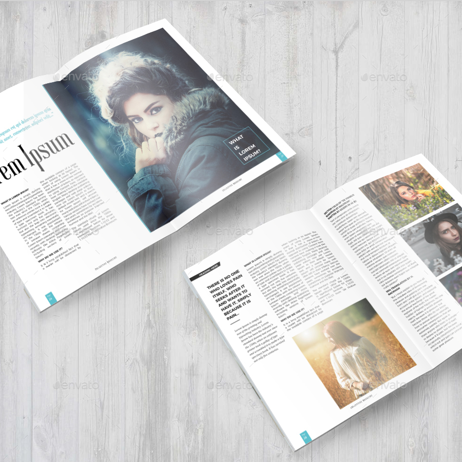 Collective Magazine, Print Templates | GraphicRiver