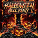 Halloween Hell Party V2, Print Templates | GraphicRiver