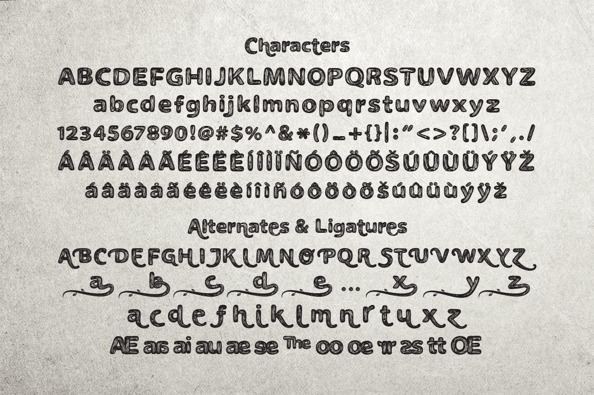 The Naturel Font, Fonts | GraphicRiver