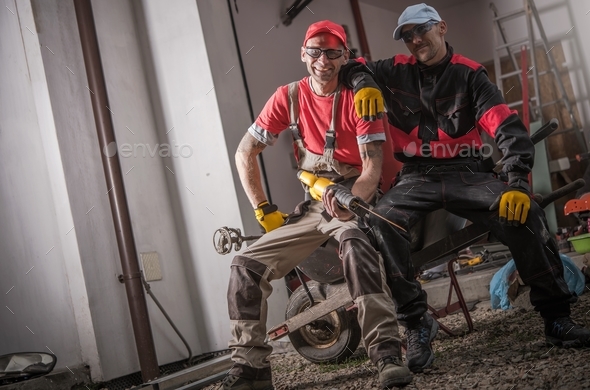 Pro Construction Crew Stock Photo by duallogic | PhotoDune