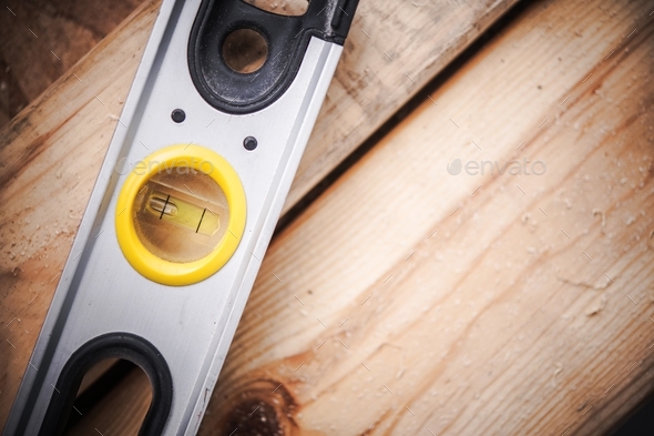 Spirit Level Tool Closeup Stock Photo by duallogic | PhotoDune