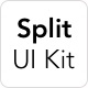 Split iOS UI Kit, Web Elements | GraphicRiver