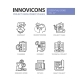 Project Development Phases - Modern Vector Line, Icons | GraphicRiver
