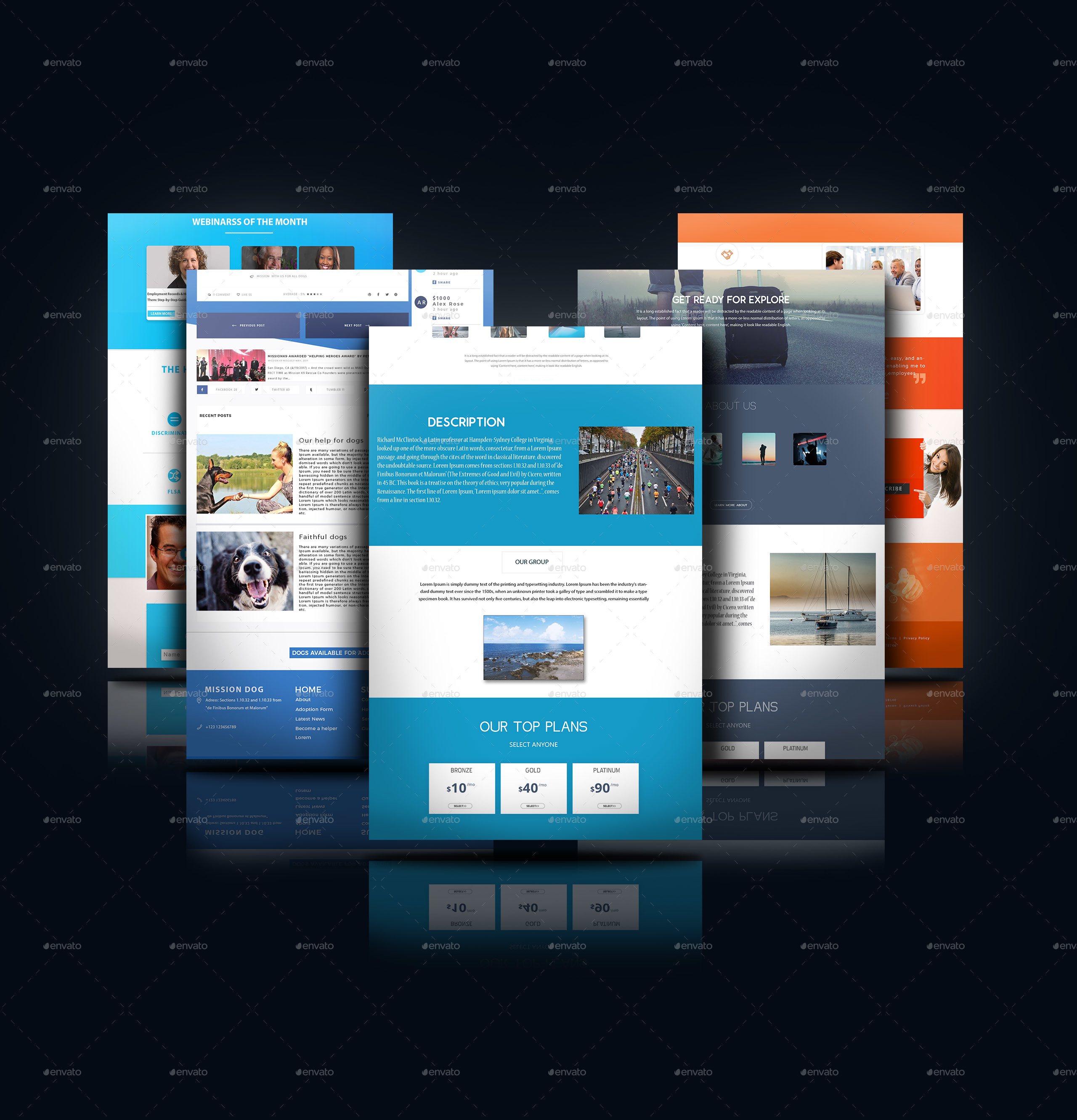 Web Showcase Mockup, Graphics | GraphicRiver