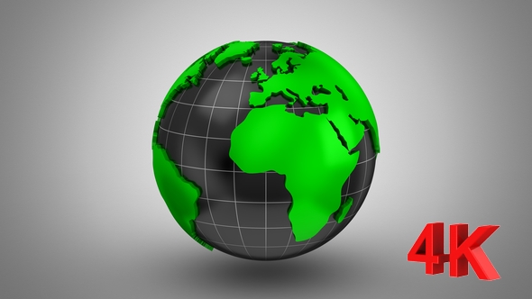World Map Turns Into a Globe, Motion Graphics | VideoHive