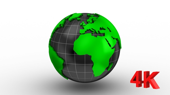 World Map Turns Into a Globe, Motion Graphics | VideoHive