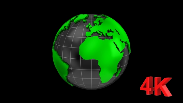 World Map Turns Into a Globe, Motion Graphics | VideoHive