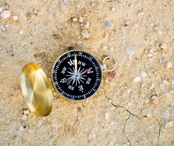 Choice and compass Stock Photo by blas | PhotoDune