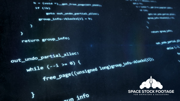 Computer Code Blue, Motion Graphics | VideoHive