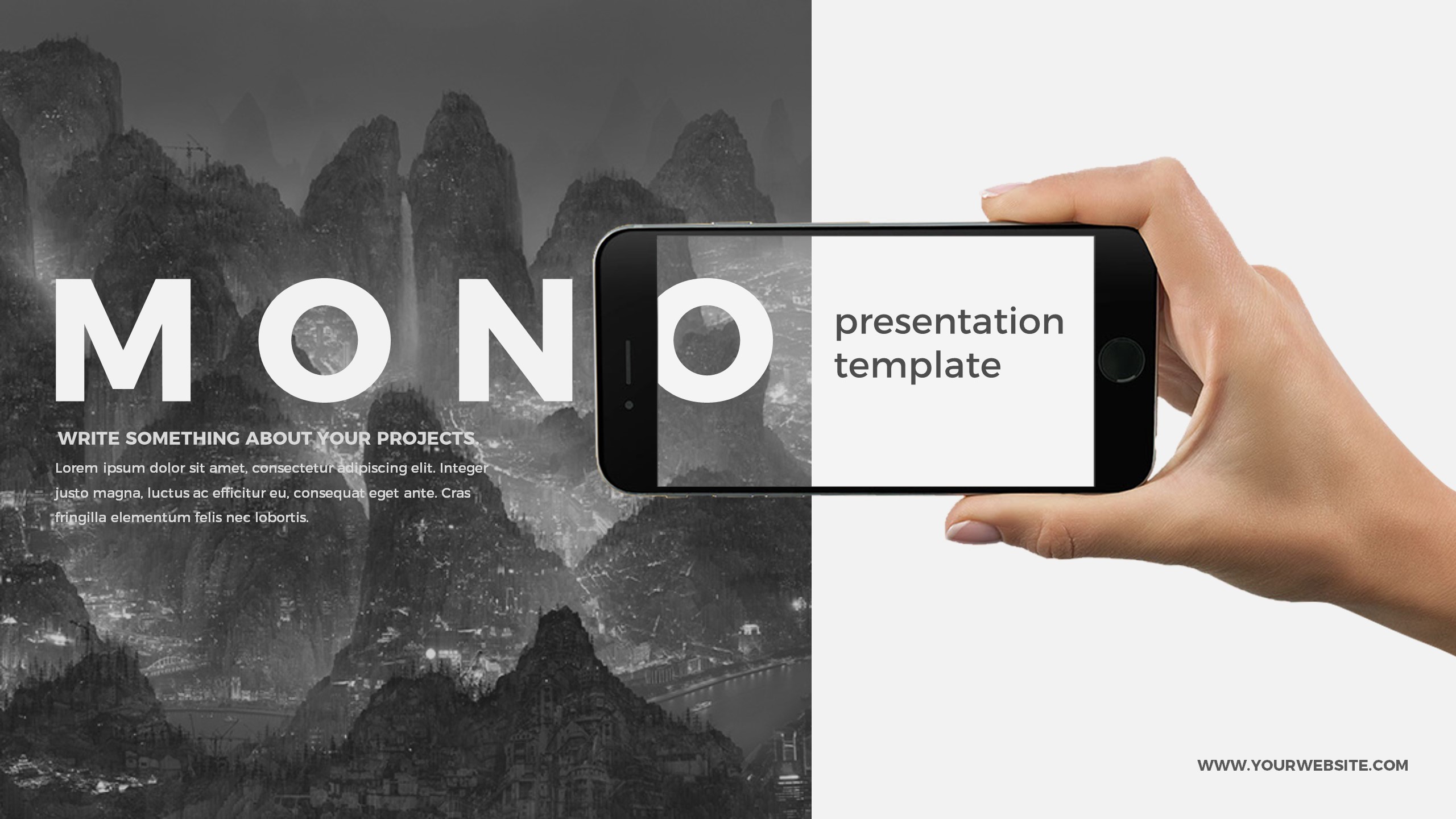 Mono Google Slides by Azad_Sultanov | GraphicRiver