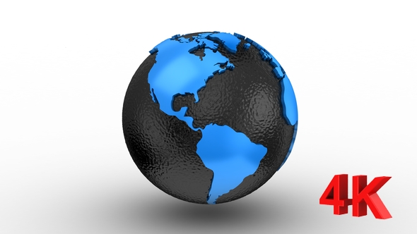 World Map Turns Into a Globe, Motion Graphics | VideoHive