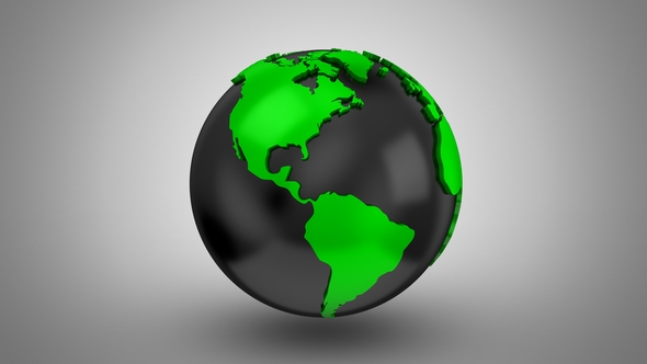 World Map Turns Into a Globe, Motion Graphics | VideoHive