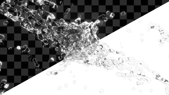 Water Collision Splash, Motion Graphics | VideoHive