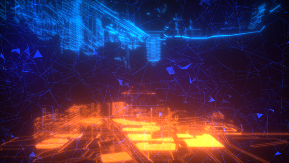 Between Real And Digital World, Motion Graphics | VideoHive