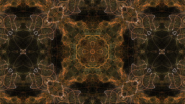 Golden Plasma Pattern with Blur, Motion Graphics | VideoHive