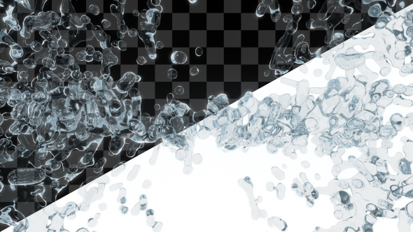 Splash Water Collision, Motion Graphics | VideoHive