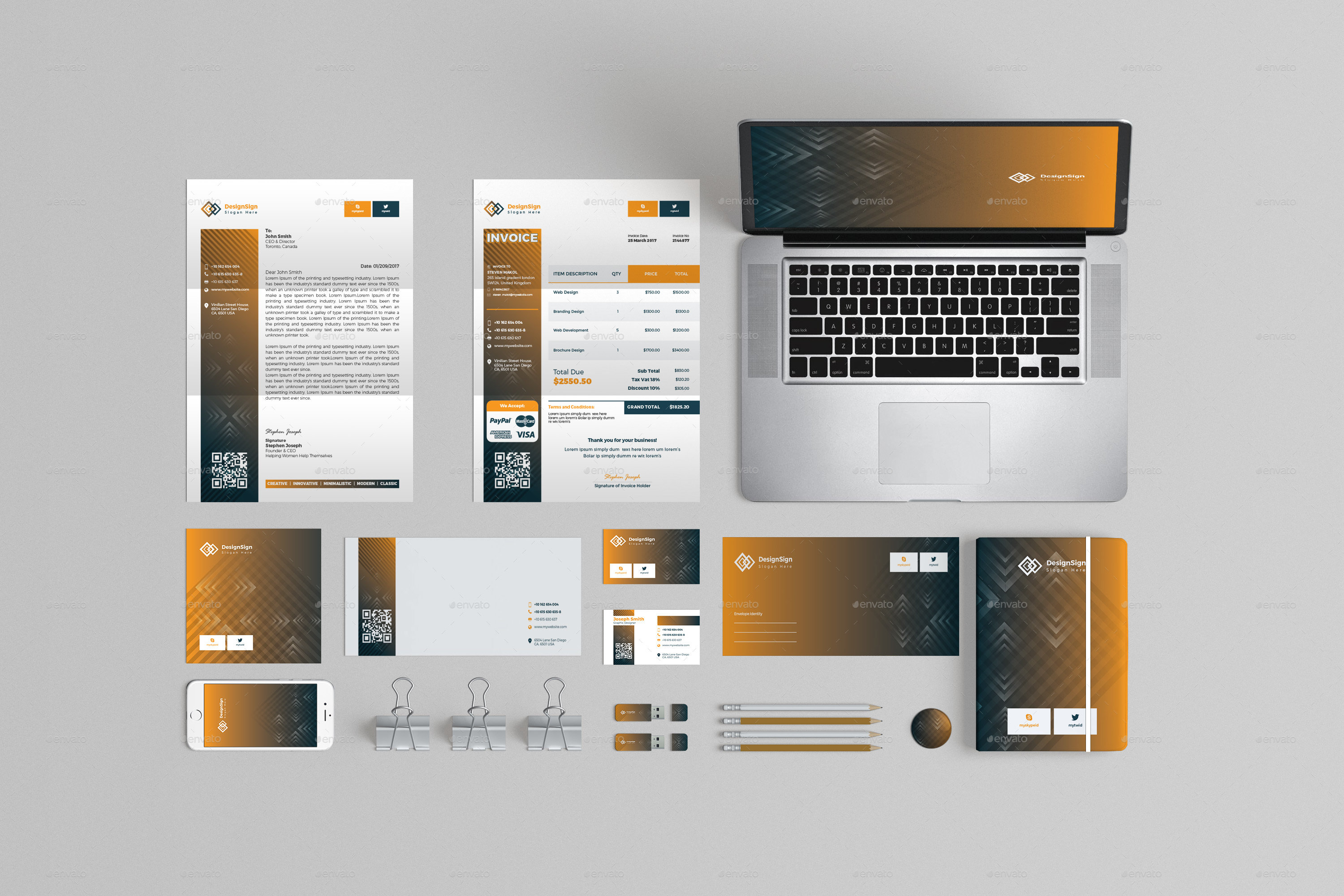 Minimal Mega Branding Identity, Print Templates | GraphicRiver