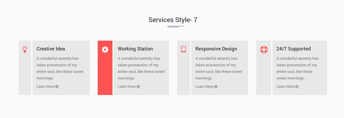 CSS3 Services Framework by thecodude | CodeCanyon