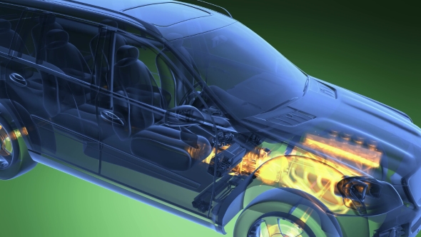 Transparent Car Rotate, Motion Graphics | VideoHive