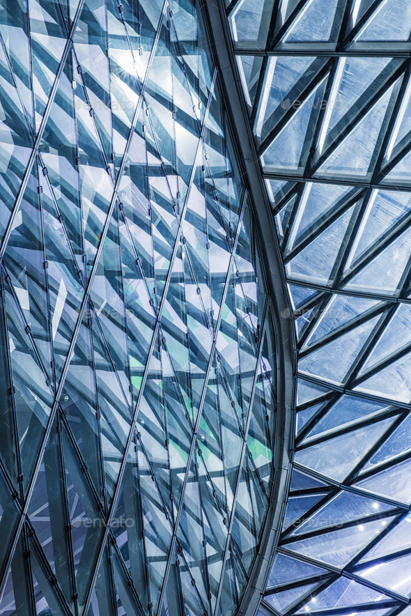 Glass curtain wall Stock Photo by liufuyu | PhotoDune