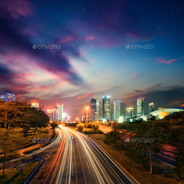 Urban traffic Stock Photo by liufuyu | PhotoDune