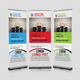 Business Identification Roll Up Banners, Print Templates | GraphicRiver