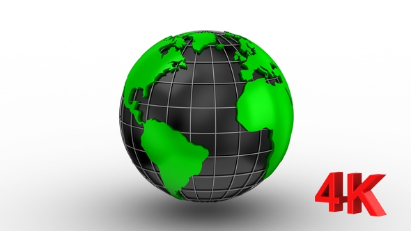 Rotating of Earth, Motion Graphics | VideoHive